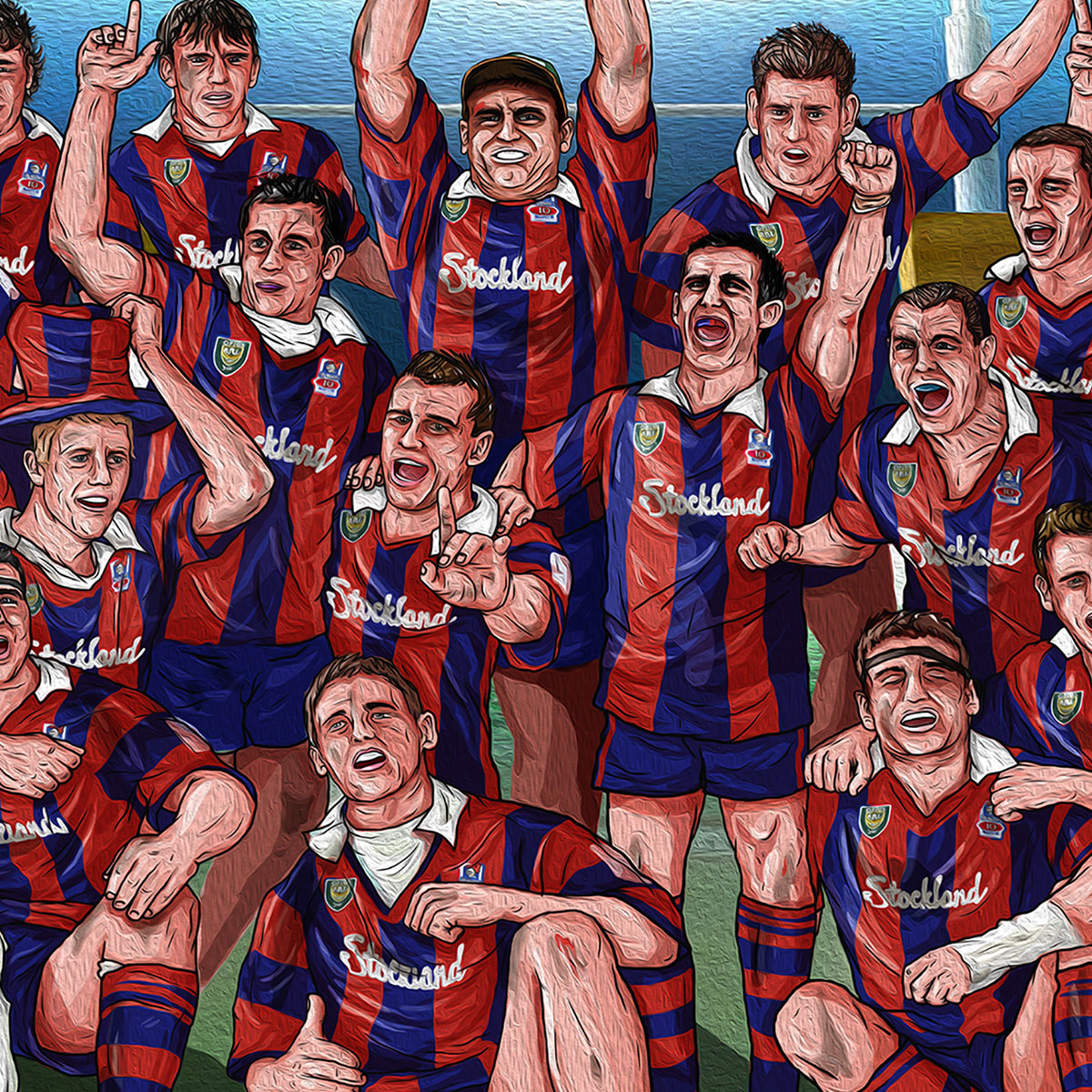 Newcastle Knights 97' Grand Final – Mitch Revs Gallery