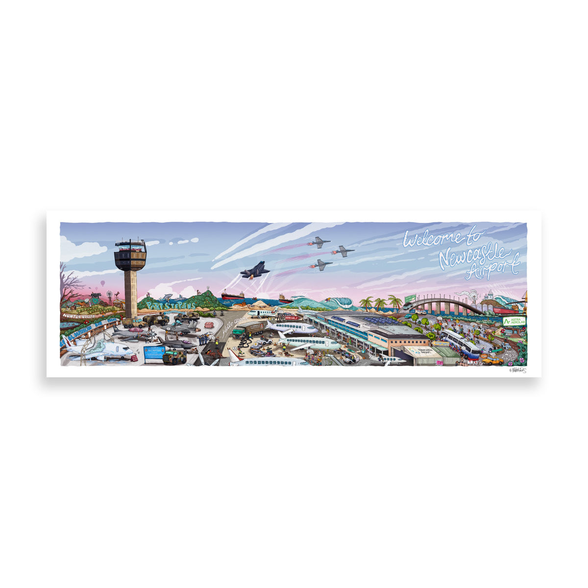 Newcastle Airport – Mitch Revs Gallery