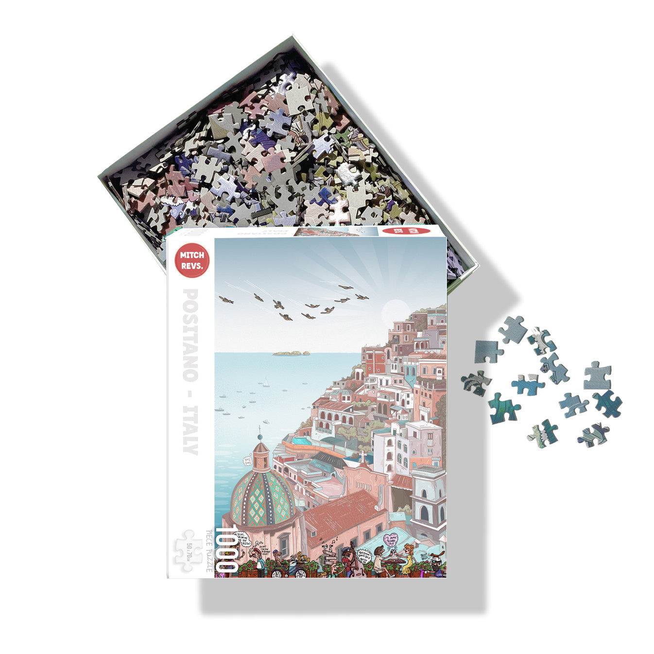 Positano - Italy Puzzle – Mitch Revs Gallery