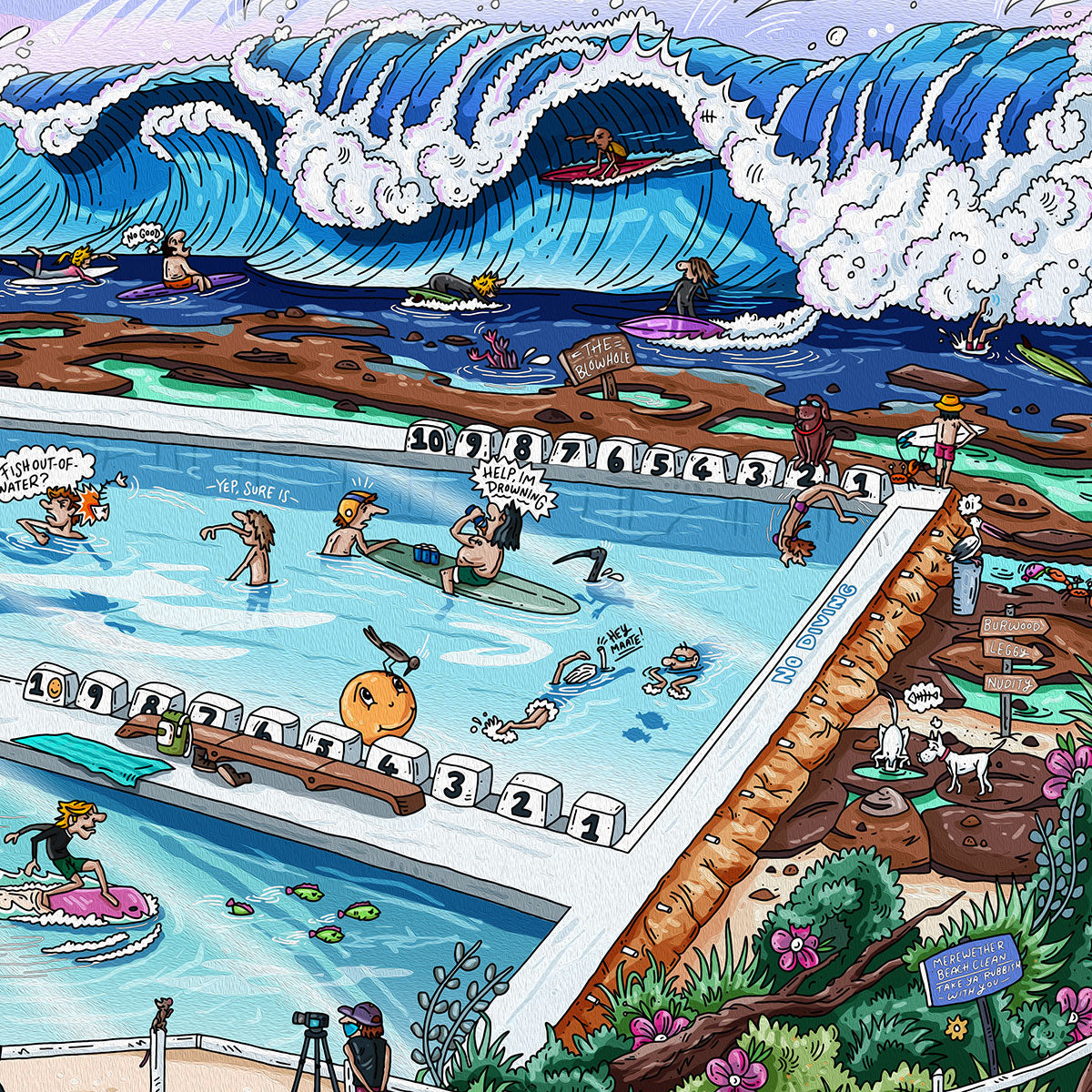 Merewether Ocean Baths – Mitch Revs Gallery