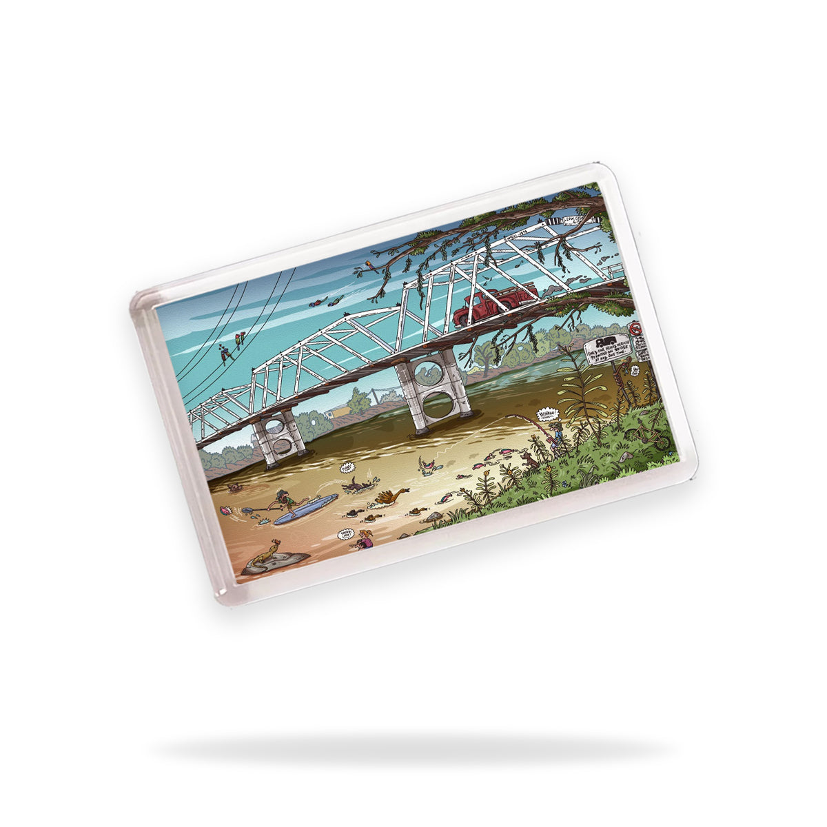 Morpeth Bridge Magnet – Mitch Revs Gallery