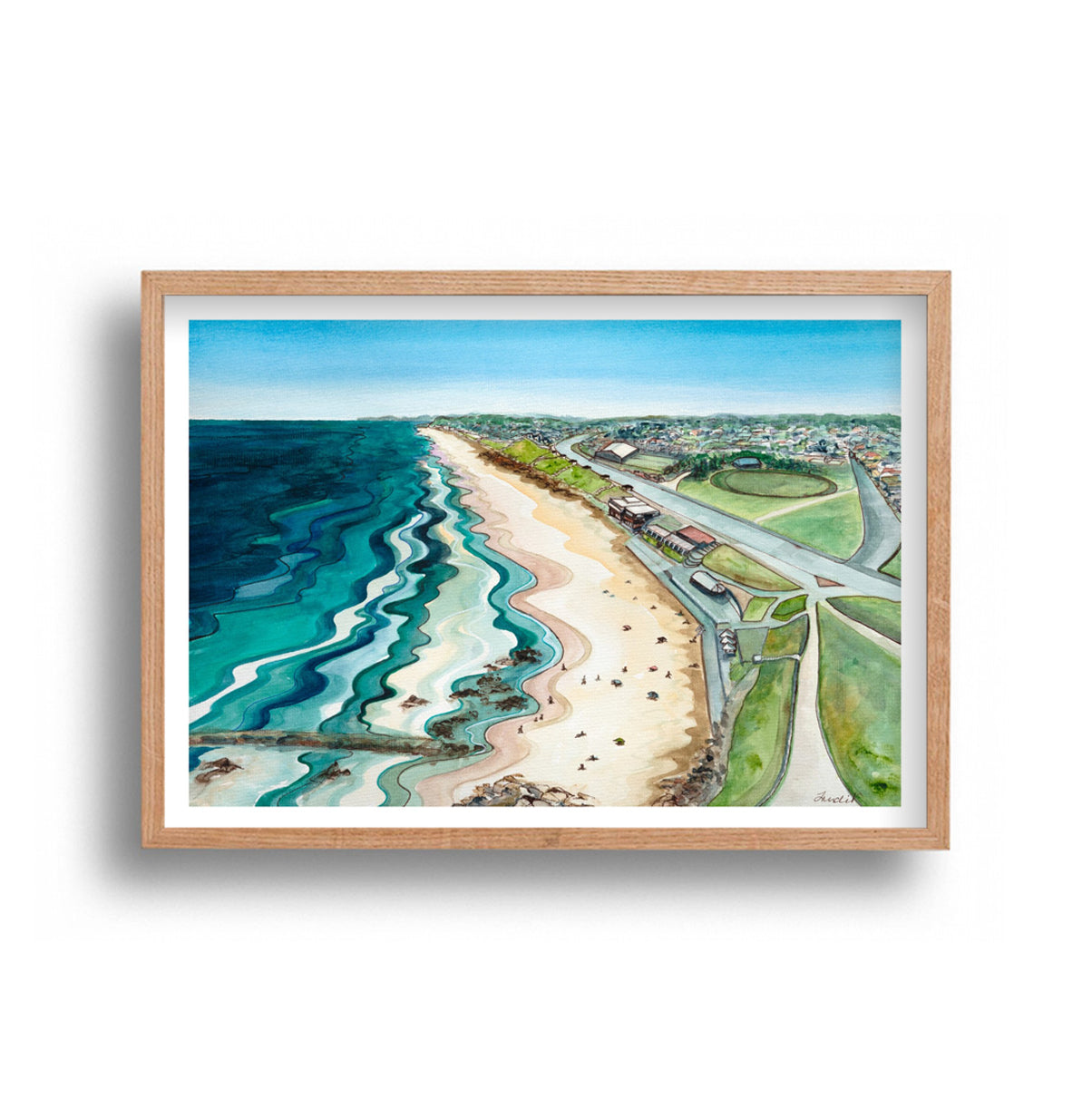 Trudi Vitnell - Bar Beach Lookout – Mitch Revs Gallery