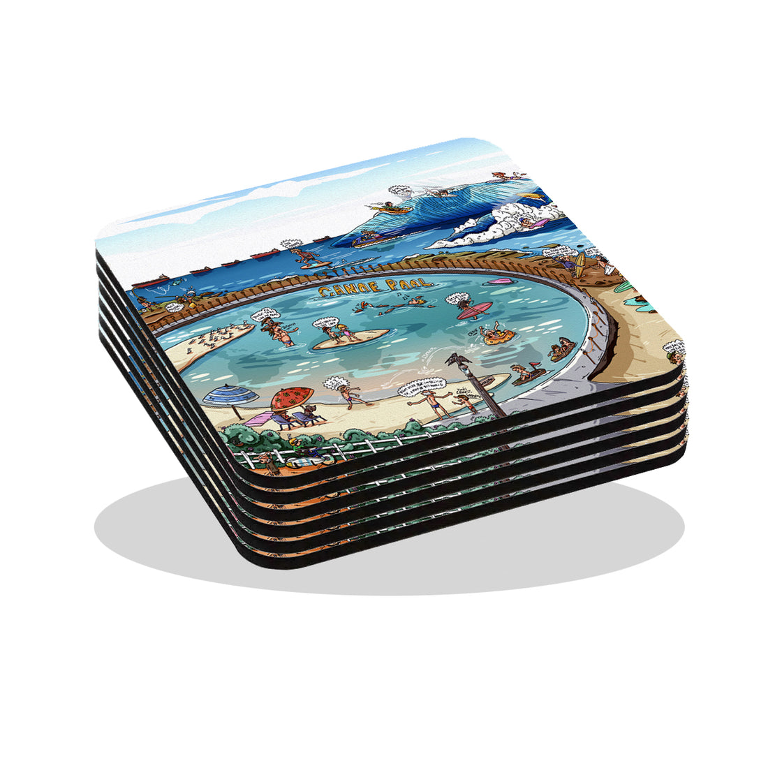 Canoe Pool Coaster – Mitch Revs Gallery