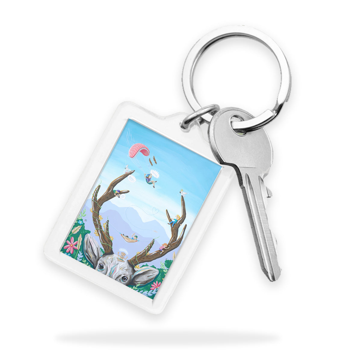 Oh Deer Keyring – Mitch Revs Gallery