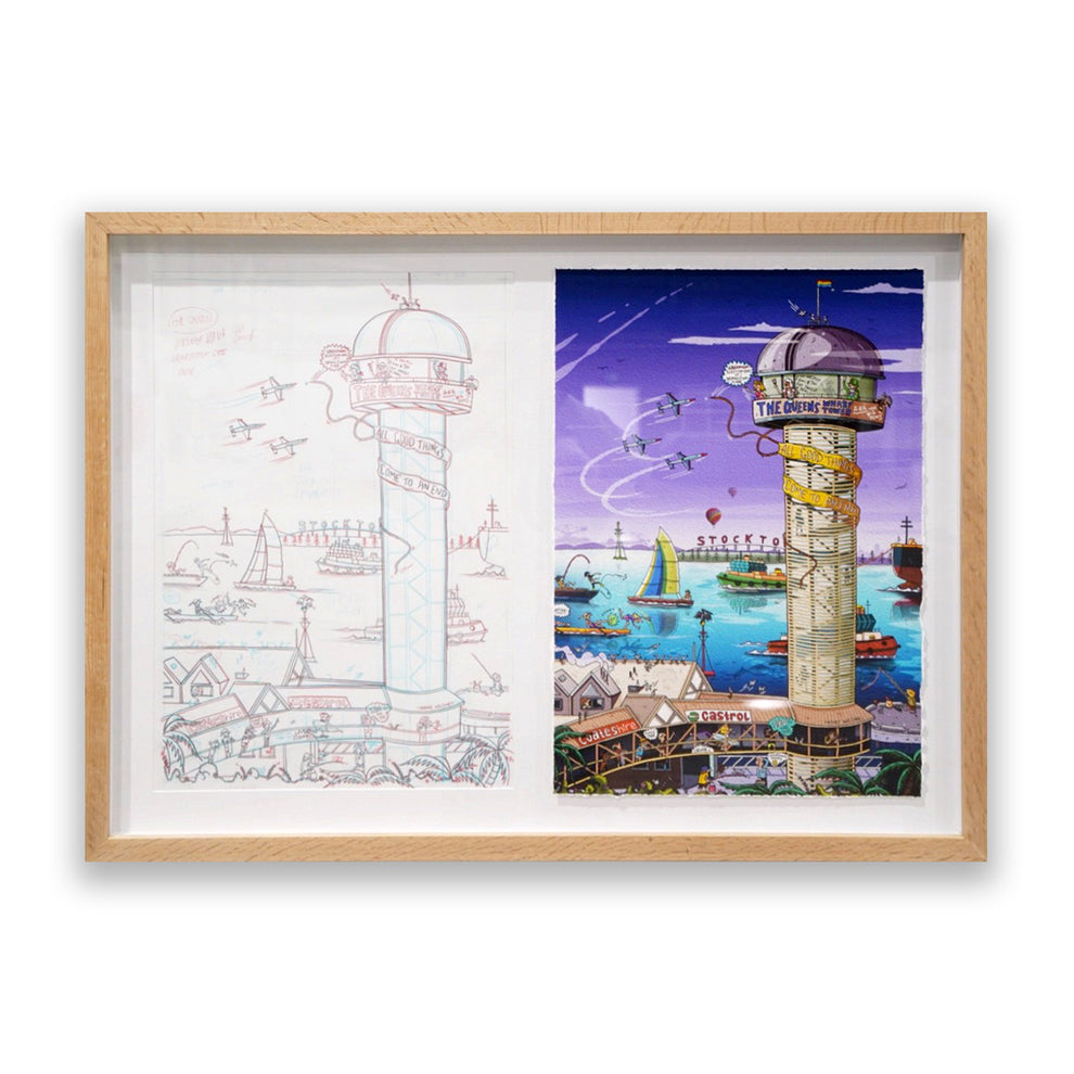 Queens Wharf Tower - Test PRINT – Mitch Revs Gallery