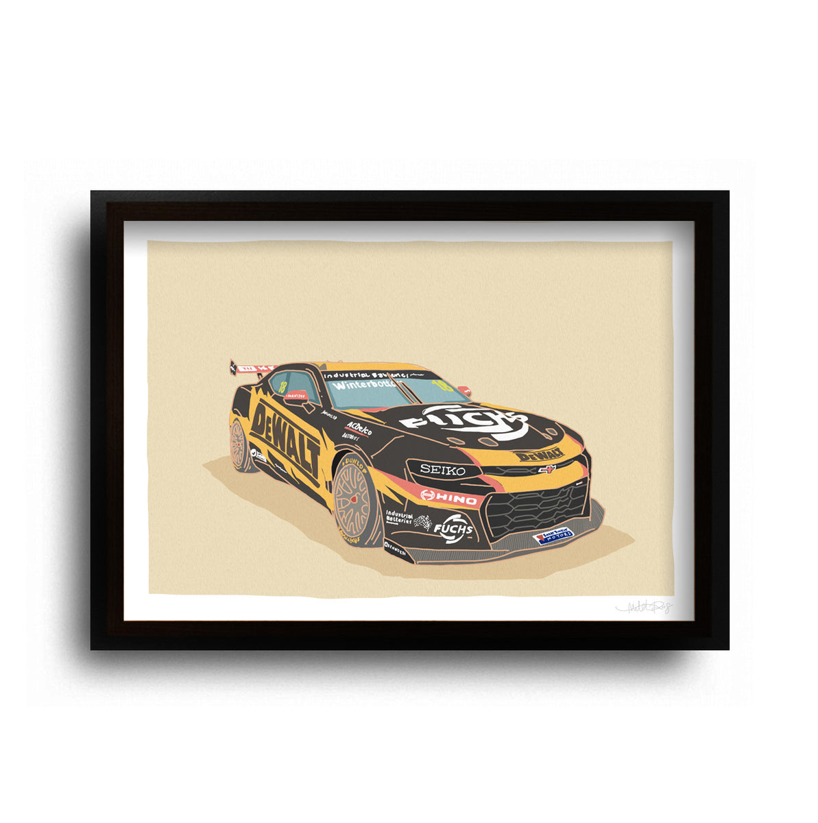 Team 18 Dewalt Chevrolet Camaro Gen3 Supercar – Mitch Revs Gallery