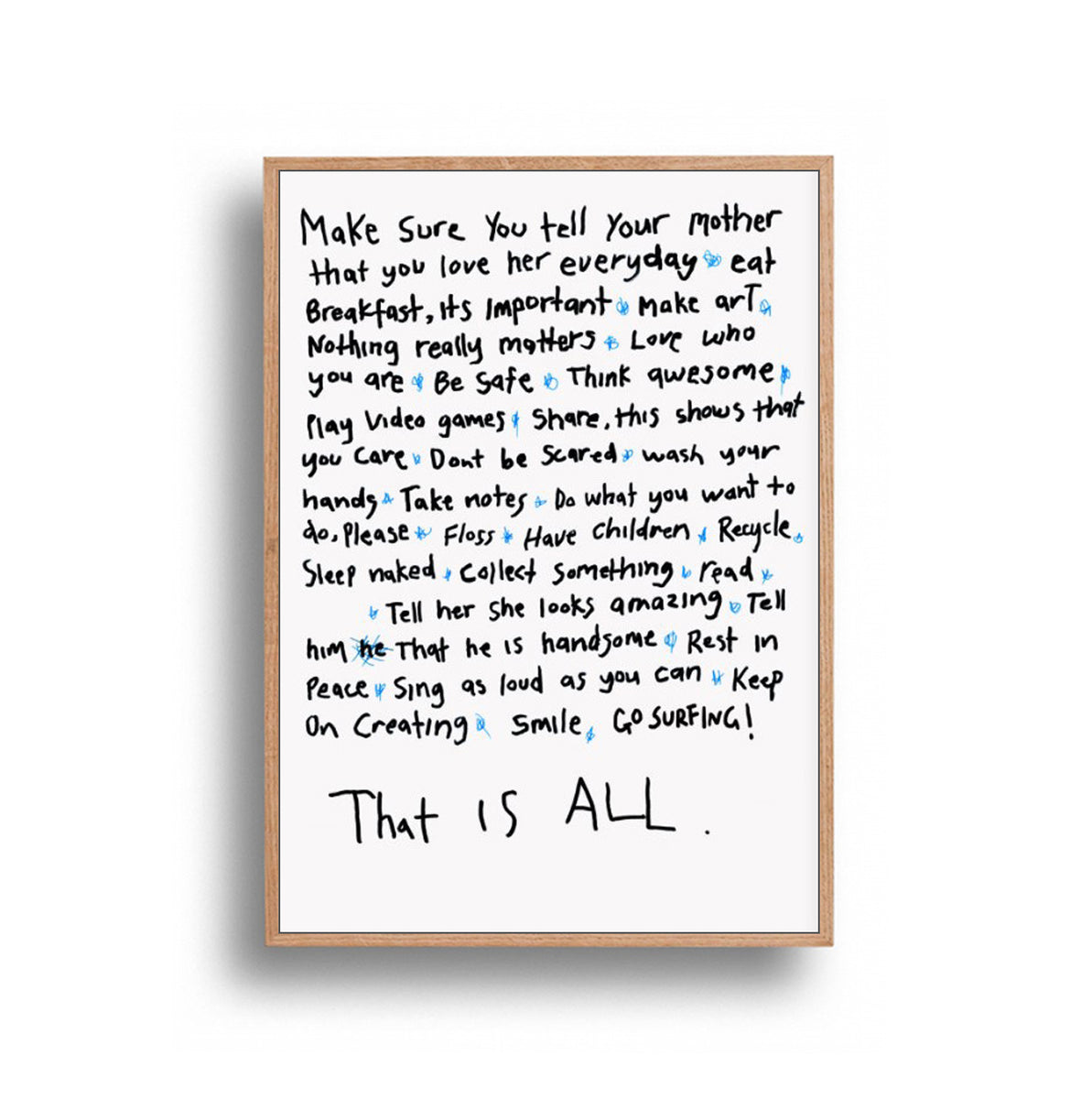 That Is All - Words To Live By - Kid Friendly – Mitch Revs Gallery